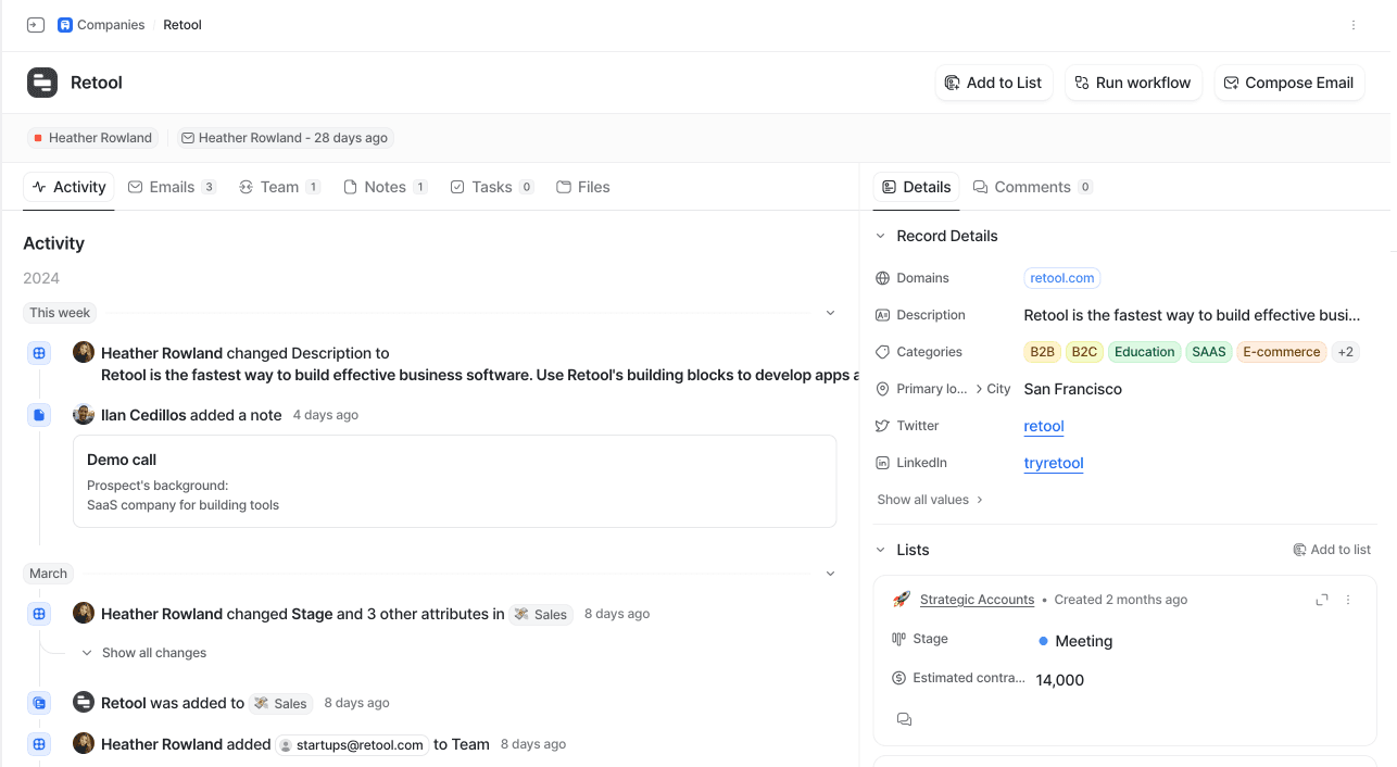 Understanding Attio's data model | Attio Help Center