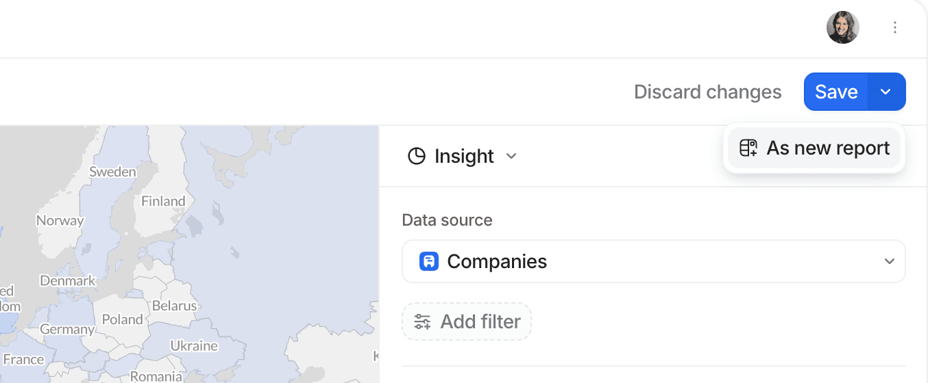 Create reports | Attio Help Center