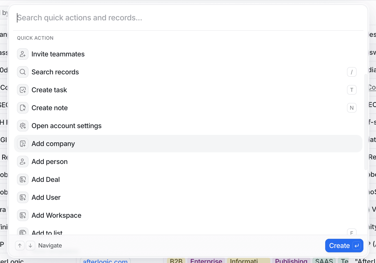 Create and view records | Attio Help Center
