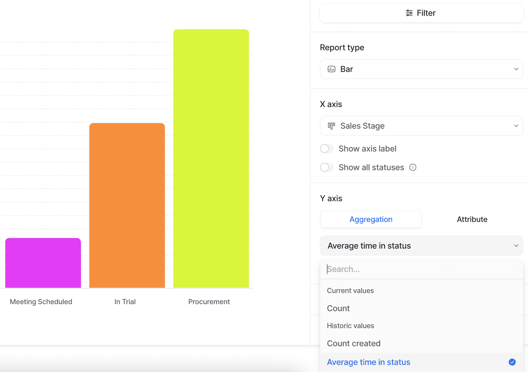 Create reports | Attio Help Center