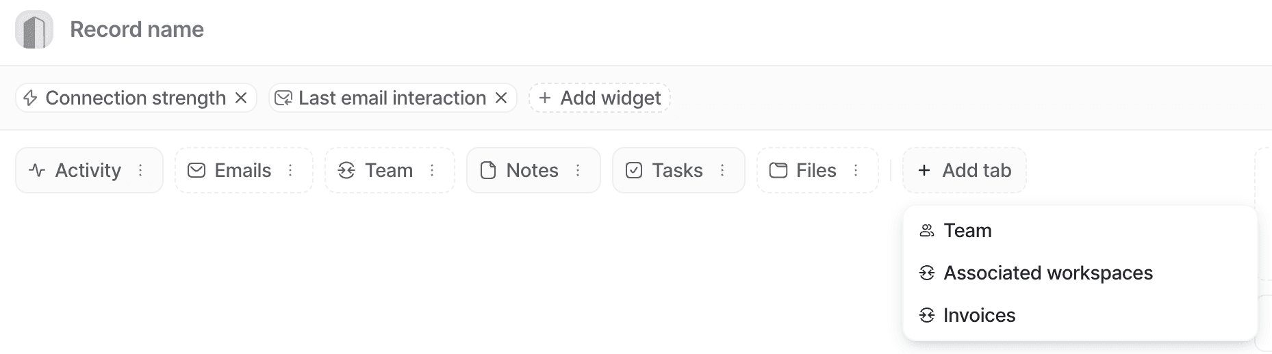 Understanding records | Attio Help Center