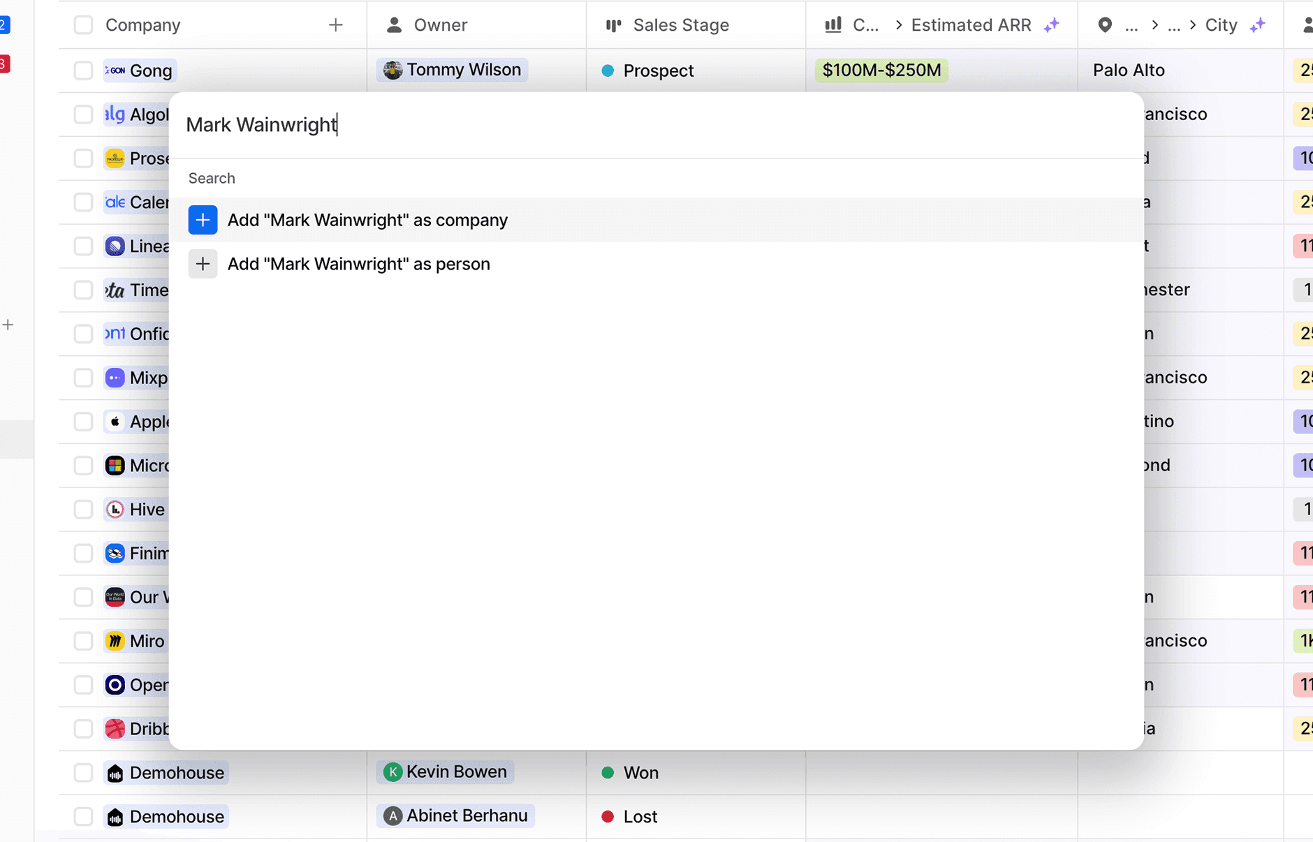 Create and view records | Attio Help Center