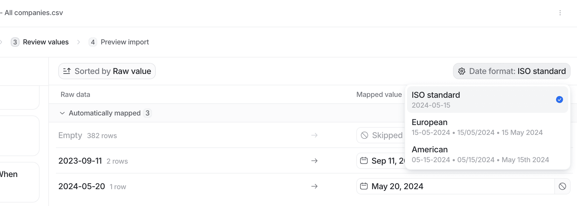 CSV import formatting guide | Attio Help Center