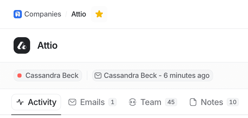 Create and view records | Attio Help Center